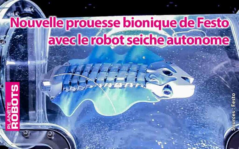 Un nouvel organisme bionique aquatique chez Festo - Planète Robots